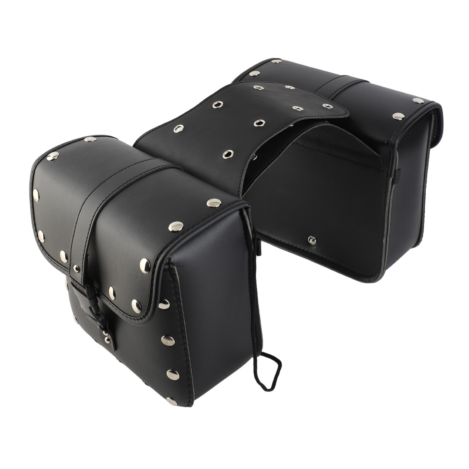 1 пара седельных сумок для мотоцикла, стильные боковые сумки из искусственной кожи, универсальный органайзер для хранения багажа, сумка для инструментов