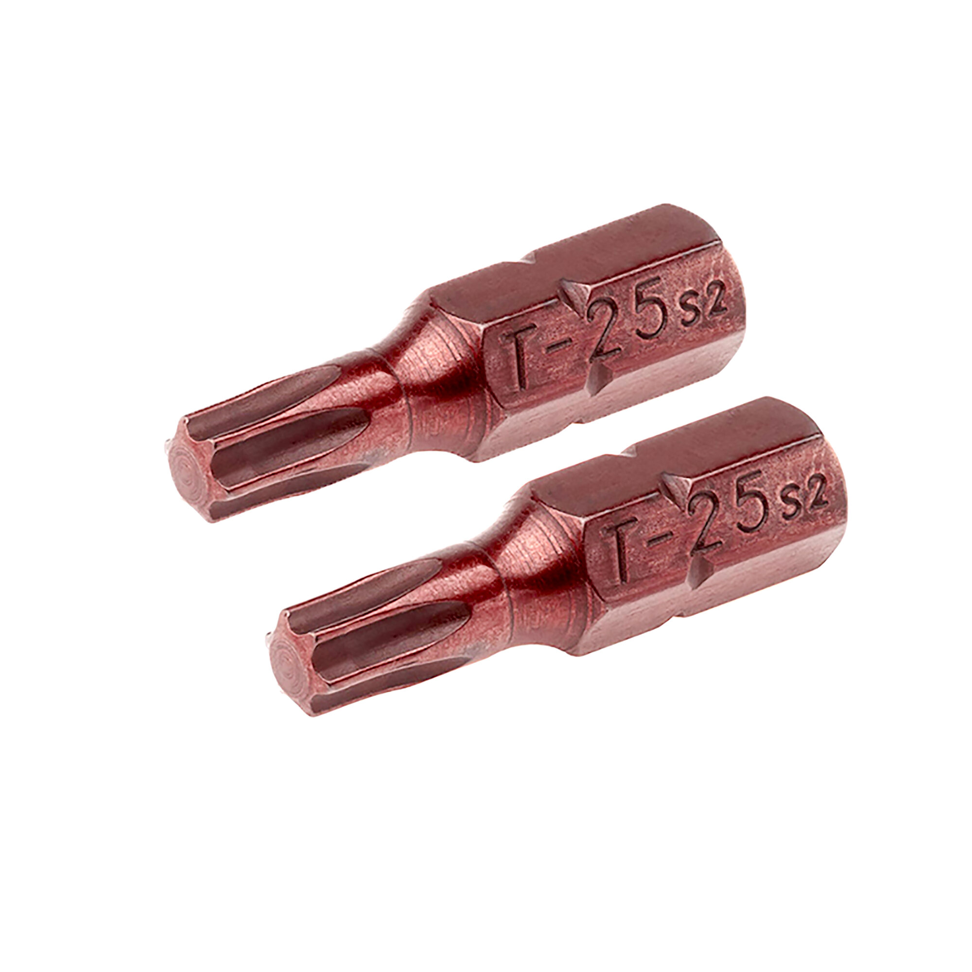 Бита магнитная T25 x 25 мм Mr.Logo, Сталь - S2, арт. A025T25-2, 2 шт.