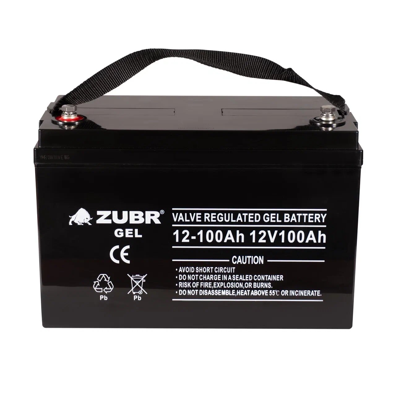 Аккумуляторная батарея для ИБП ZUBR MARINE GEL NPG12-100 Ah (черный корпус)