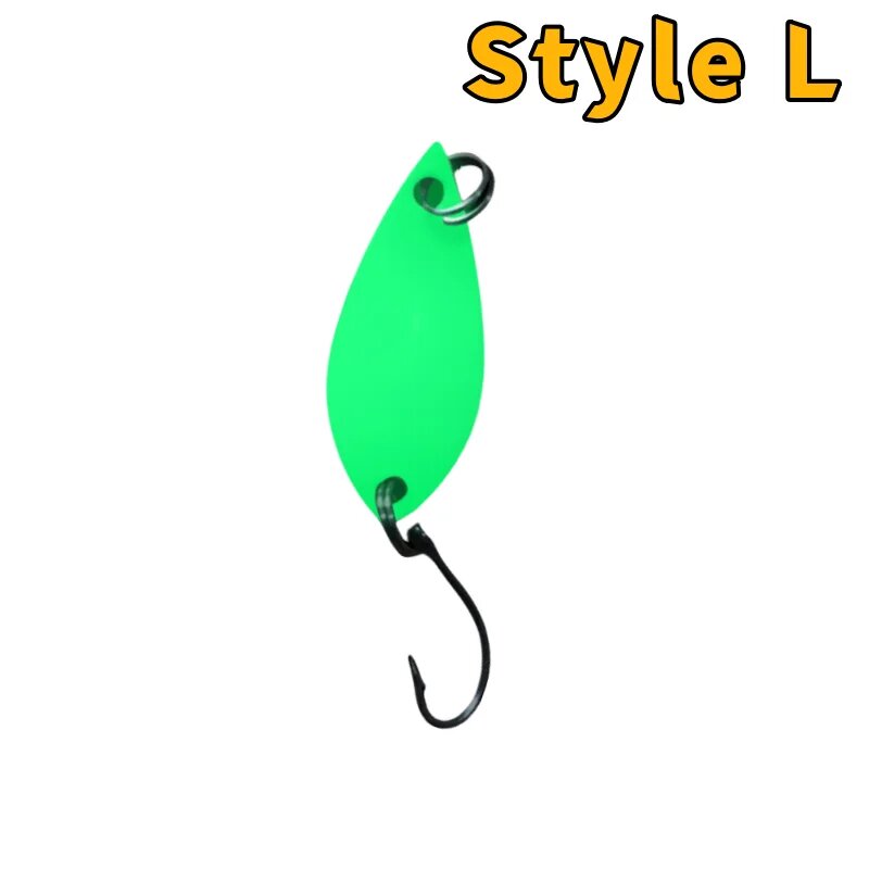 Блесна Pesca Style L, 2.5g, Зеленый