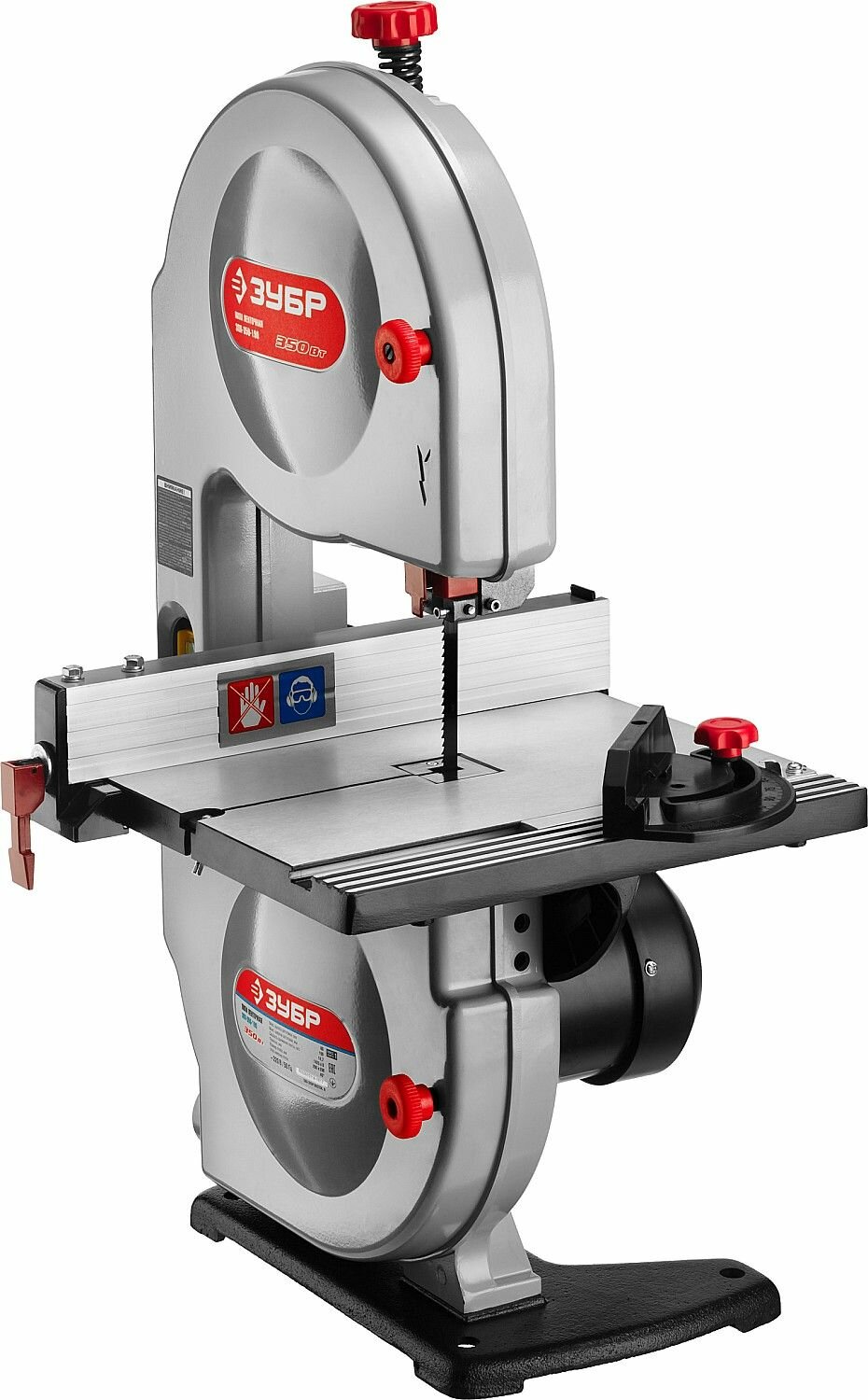 Ленточная пила ЗУБР, 190 мм, 350 Вт, профессиональная, мощная, универсальная ЗПЛ-350-190