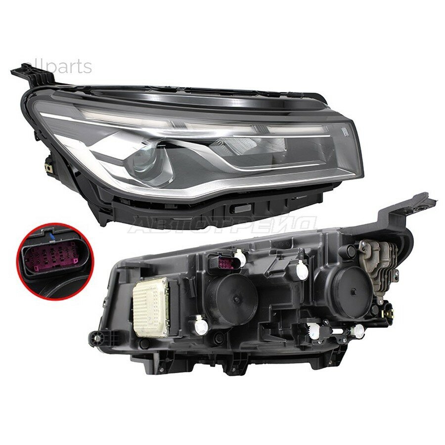 SAT ST-13-GLEMDR Фара Geely Emgrand 21- (Спереди/ Справа)