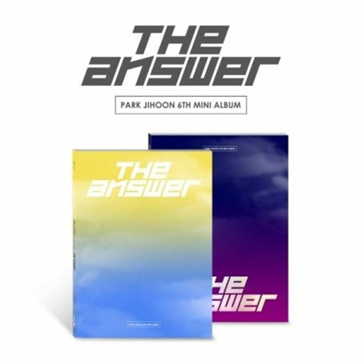 Альбом PARK JI HOON - THE ANSWER 6th Mini Album RANDOM Version
