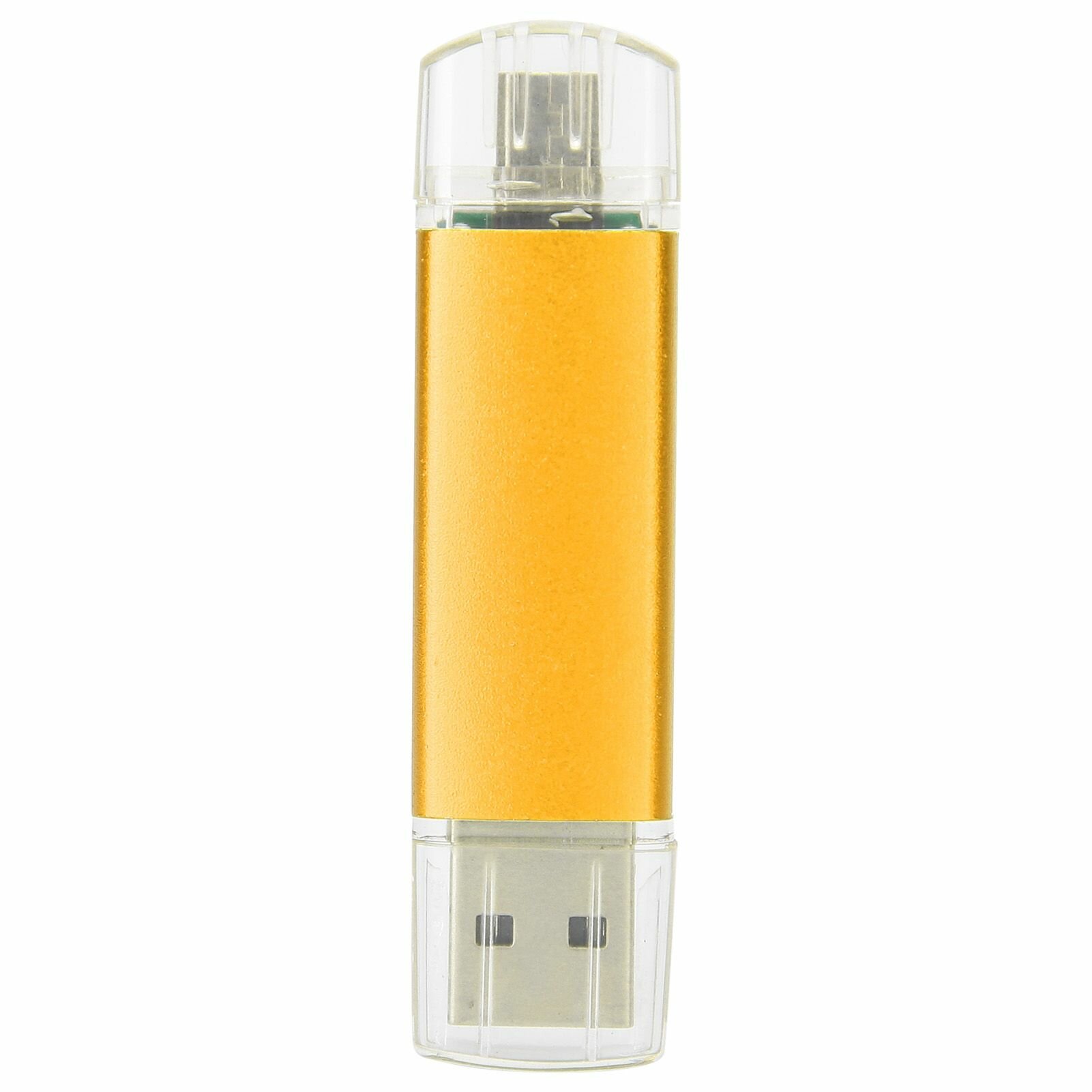 Флешка 2-в-1 OTG 64GB (золотая)