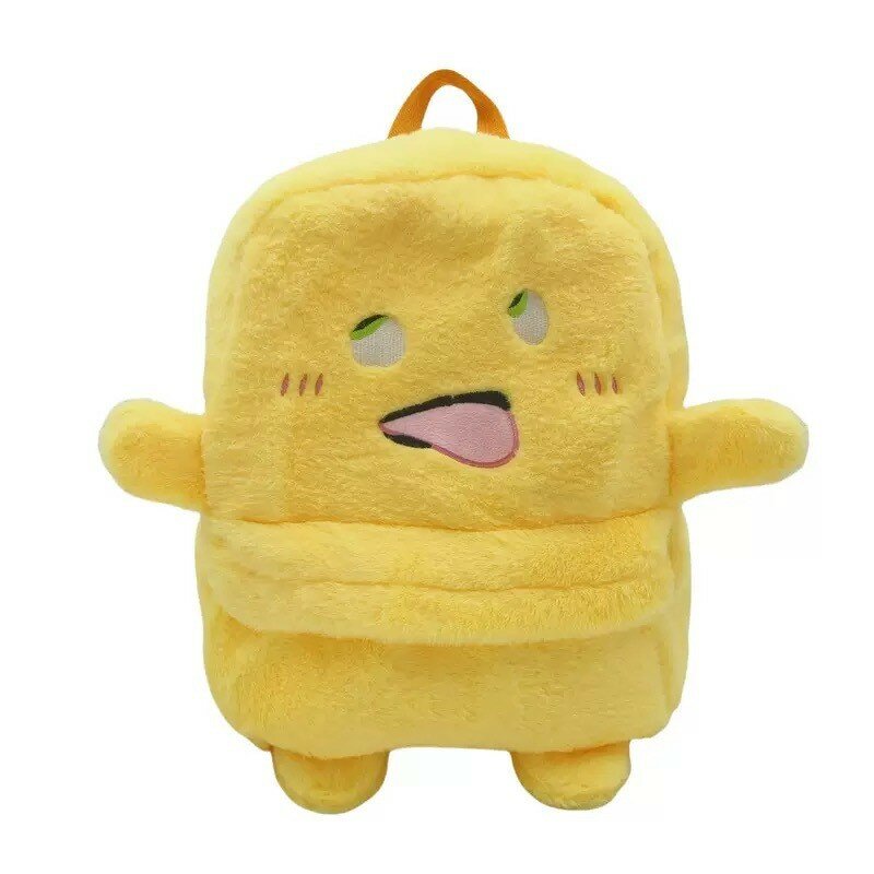 Backpack anime dragon fluffy with multifunctional storage for students and commuters