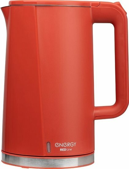 Чайник электрический E-208 (1,7 л) красный 164149