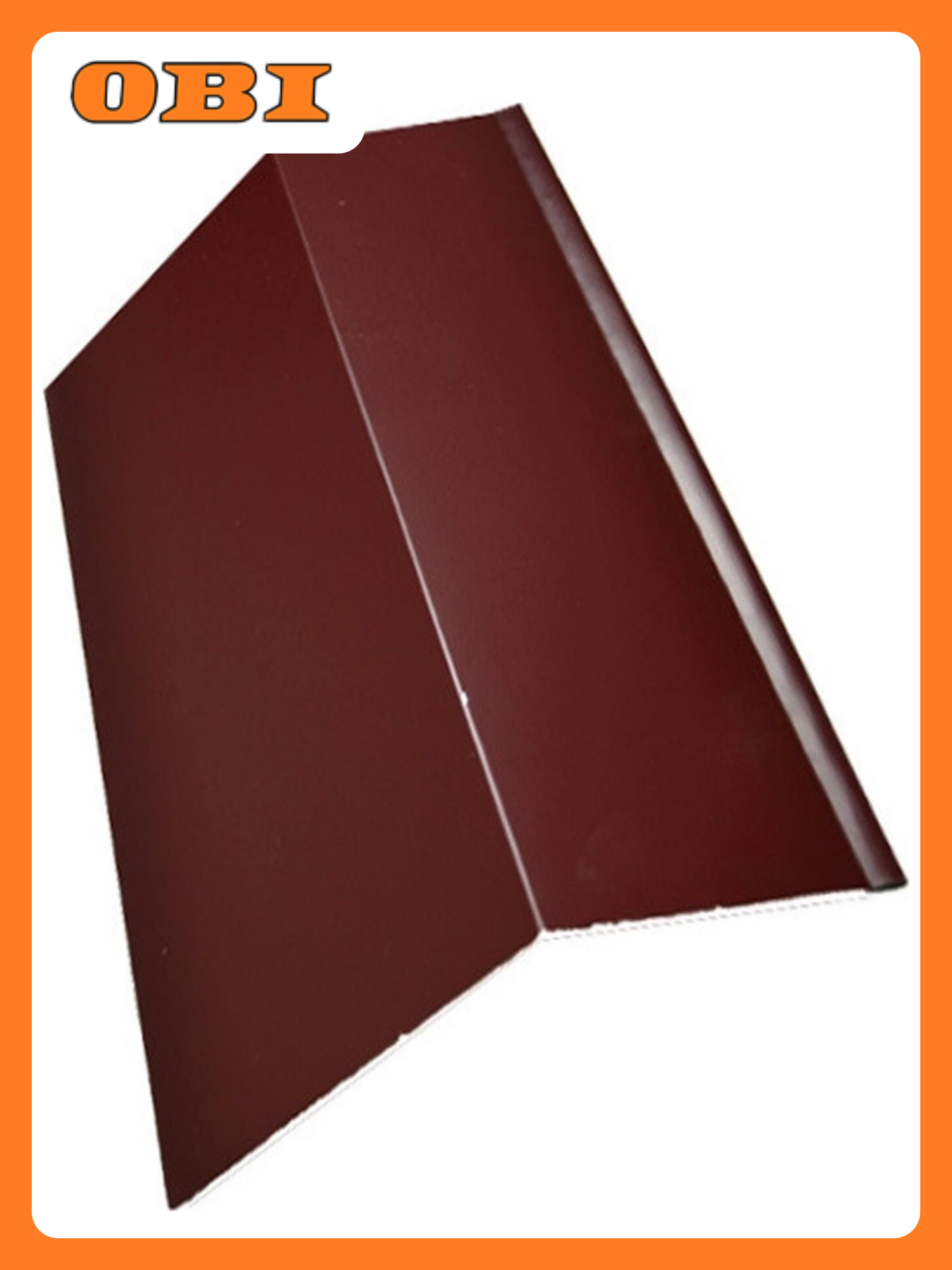 Планка карнизная "Таврос", для металлочерепицы, сталь, 200 см х 10 см