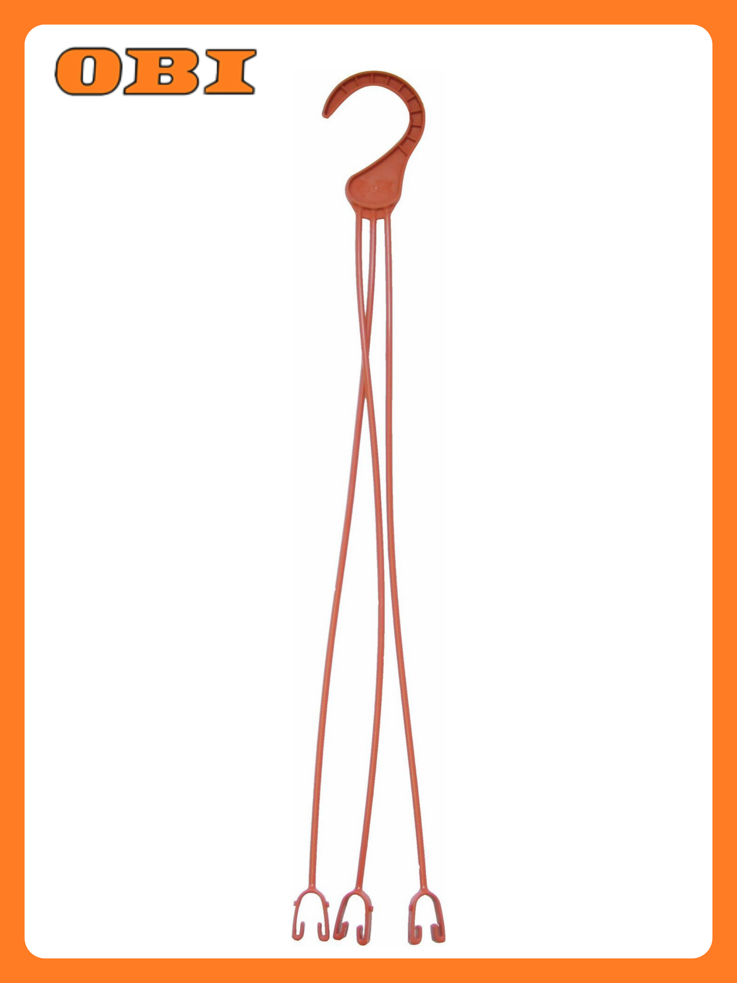 Подвес для горшков Idea, с поддоном, пластик