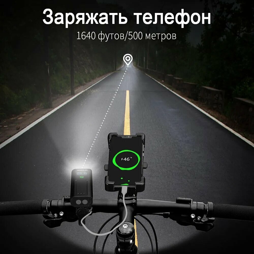 NEWBOLER Фонарь для велосипеда — фото 1