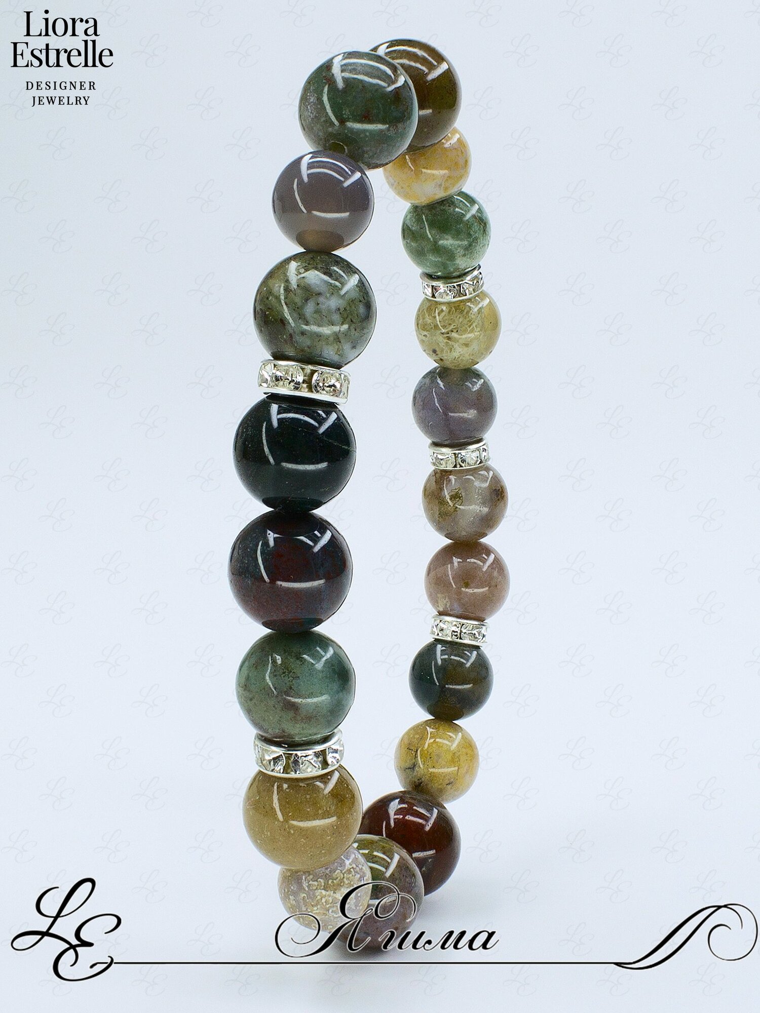 Браслет, яшма