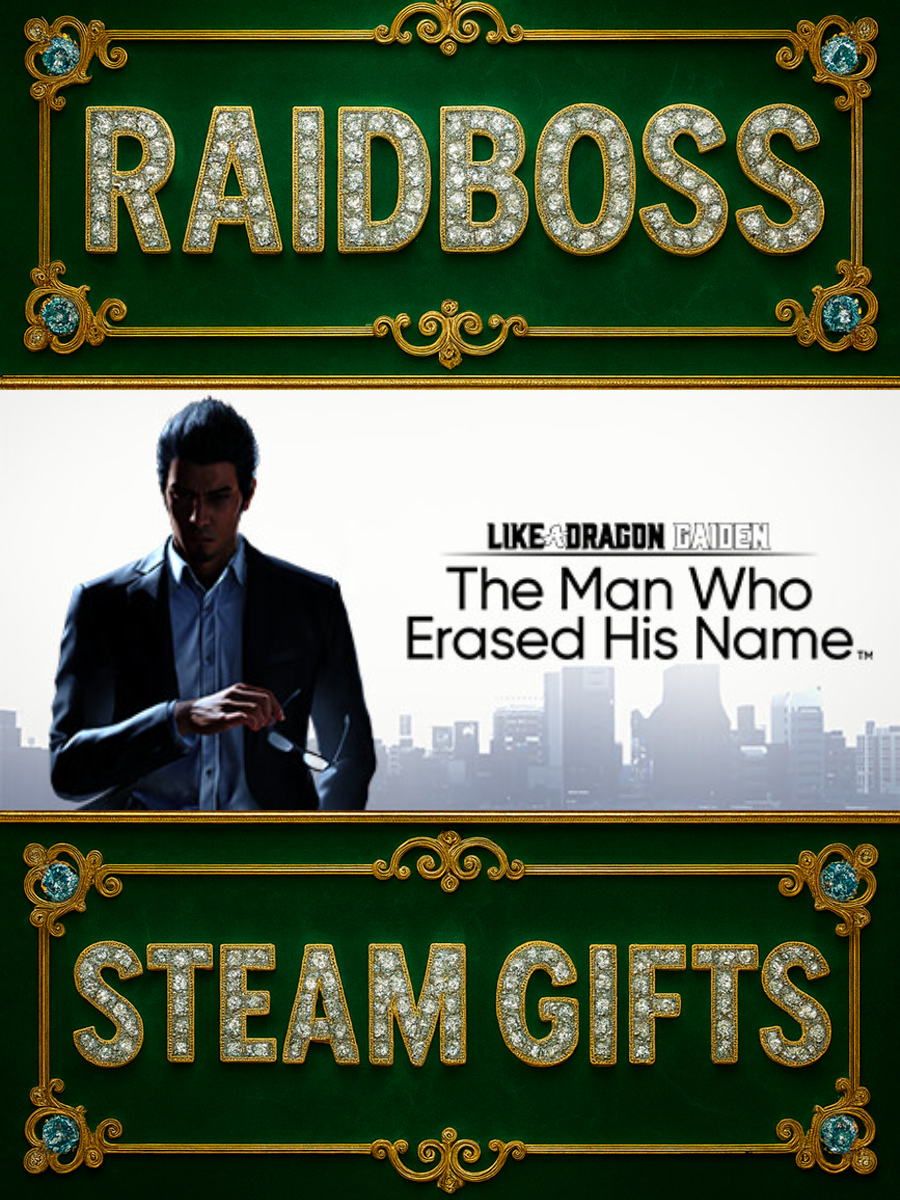 Like a Dragon Gaiden: The Man Who Erased His Name — купить Steam Gift для PC | подарок | Китай | автовыдача