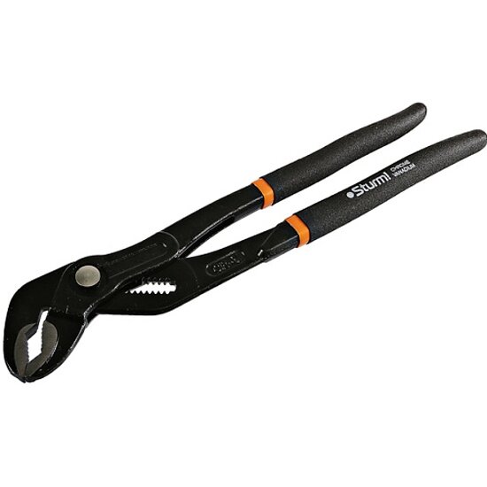 Клещи переставные Sturm! 300мм(Галка) кнопочная система фиксации, насеч ГУБ, ПВХ РУК, 1020-06-300