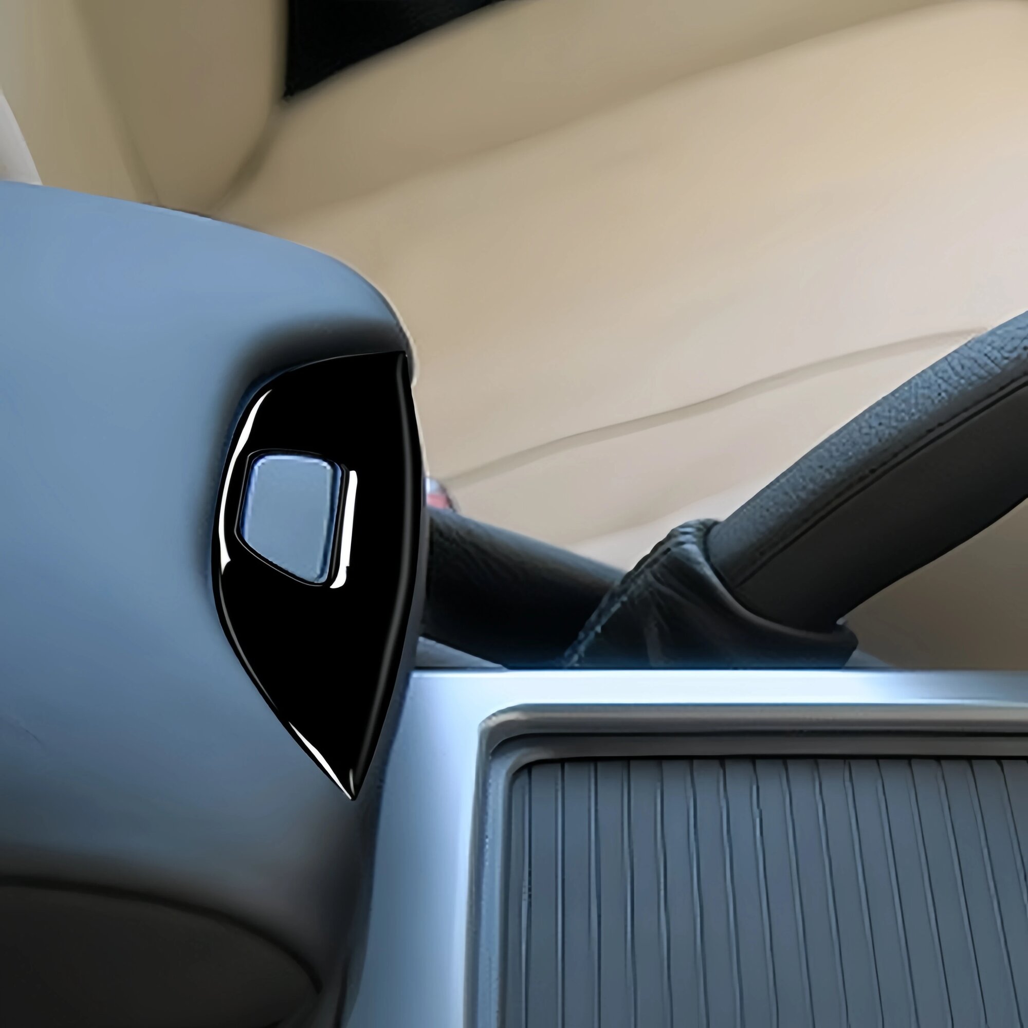 Для BMW X5 E53 2000-2006: Декоративная накладка на панель управления центральной консолью и подлокотником, цвет черный глянец, аксессуары для интерьера автомобиля