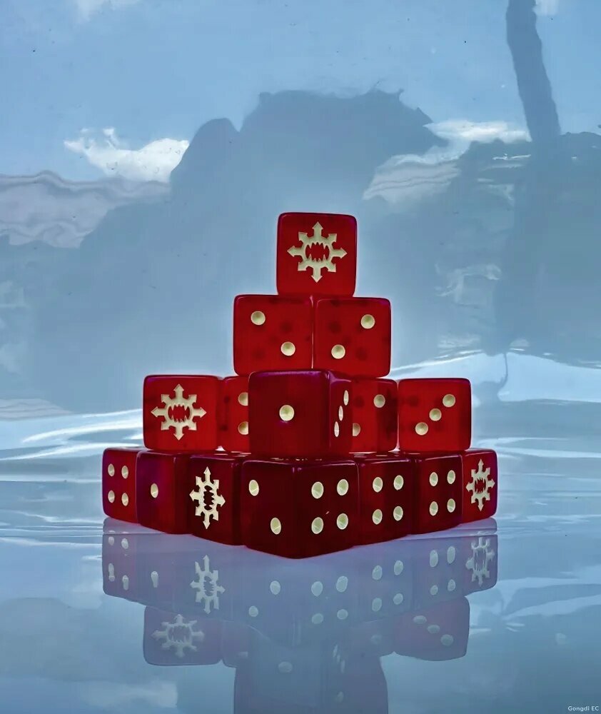 Кубики World Eaters Dice Set (2025) Warhammer 40000