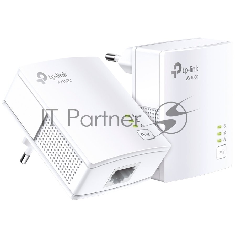 Сетевой адаптер TP-Link AV1000 Gigabit Powerline Starter KitSPEED: 1000 Mbps PowerlineSPEC: Broadcom