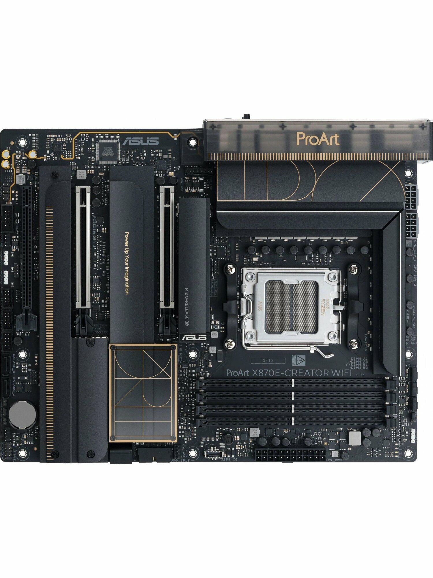 Материнская плата Asus PROART X870E-CREATOR WIFI, SocketAM5, AMD X870E, ATX