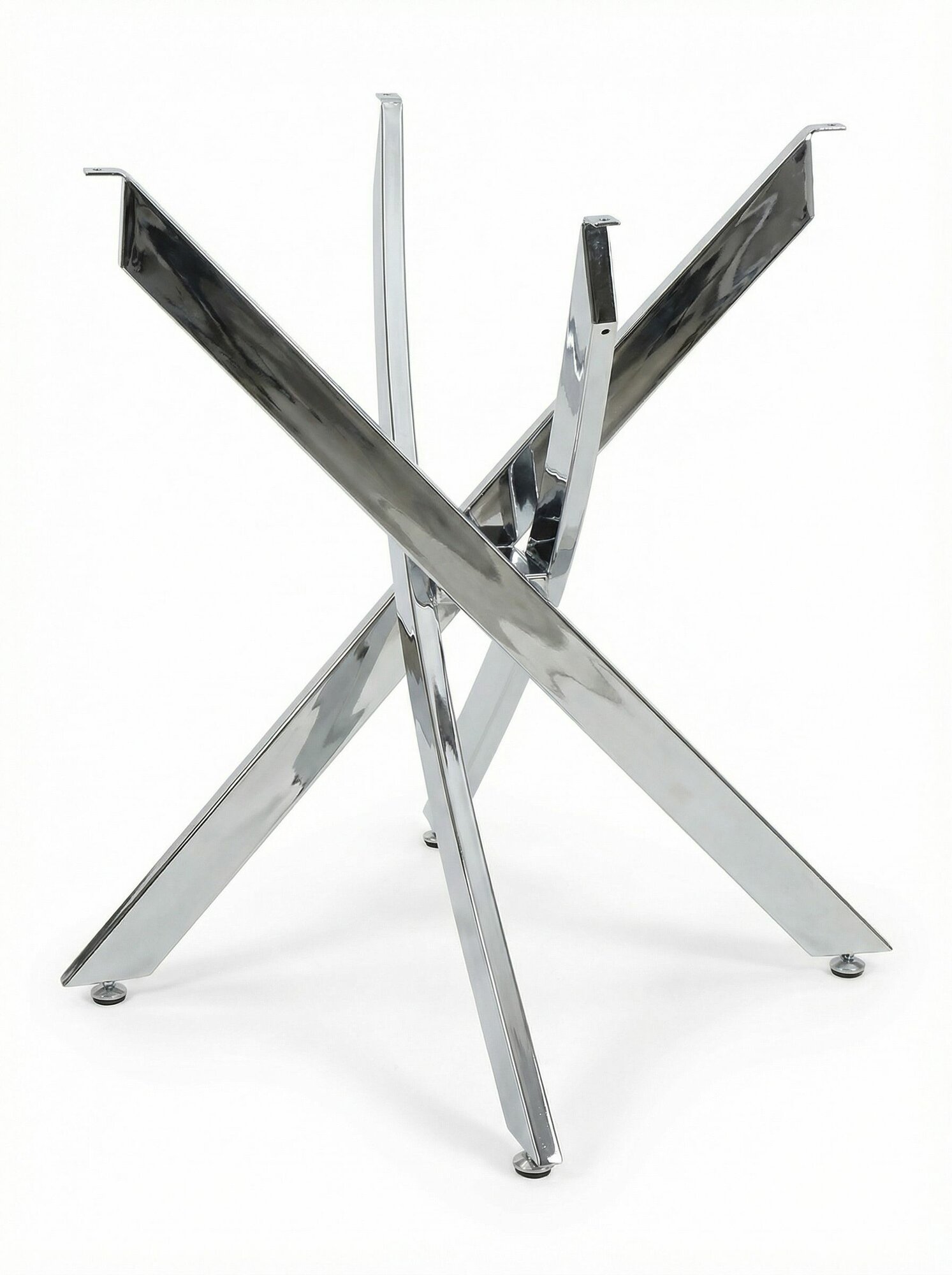 Подстолье для кухонного стола "Рим", h750, хром