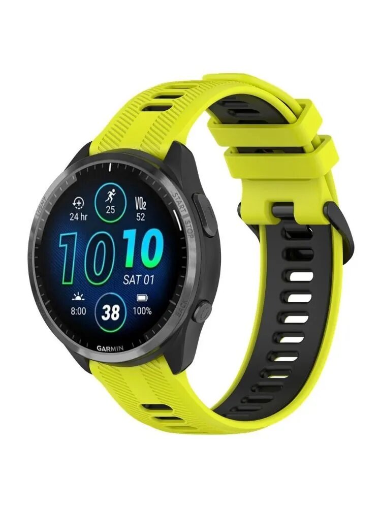 Спортивный силиконовый ремешок для Garmin Forerunner745/935/945/955/965 браслет для умных часов