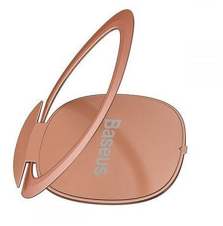 Подставка под кольцо для телефона Baseus Invisible SUYB-0R, алюминий, розовое золото