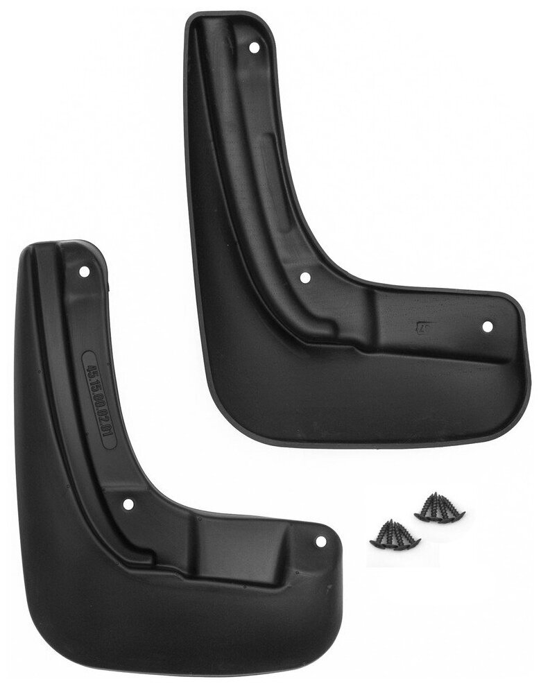 Брызговики задние SKODA Rapid, 2012- / VOLKSWAGEN Polo 2020 - Лифтбек / Рапид / Поло