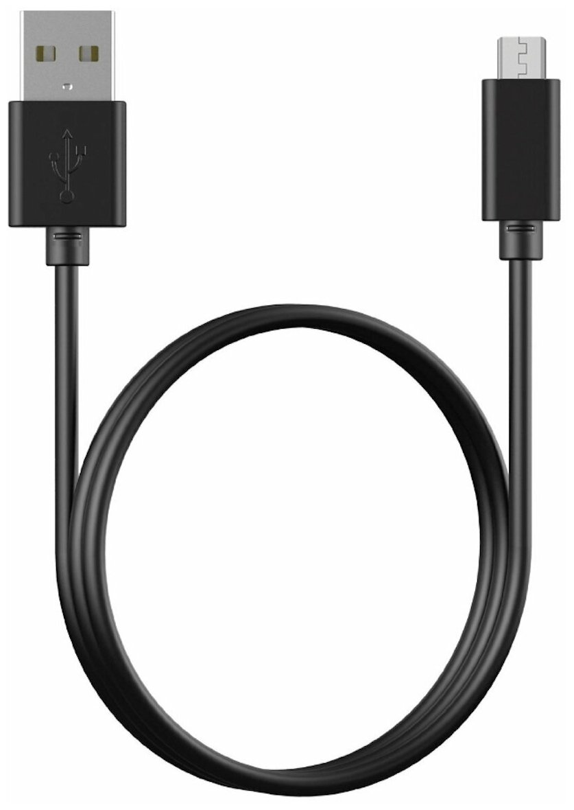 Кабель micro USB 1 м черный