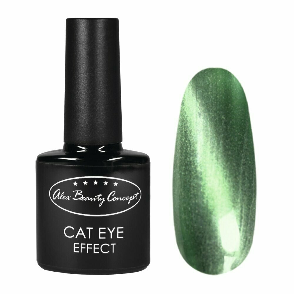 Alex Beauty Concept Гель-лак CAT EYE EFFECT GELLACK, 7.5 мл цвет салатовый 71044