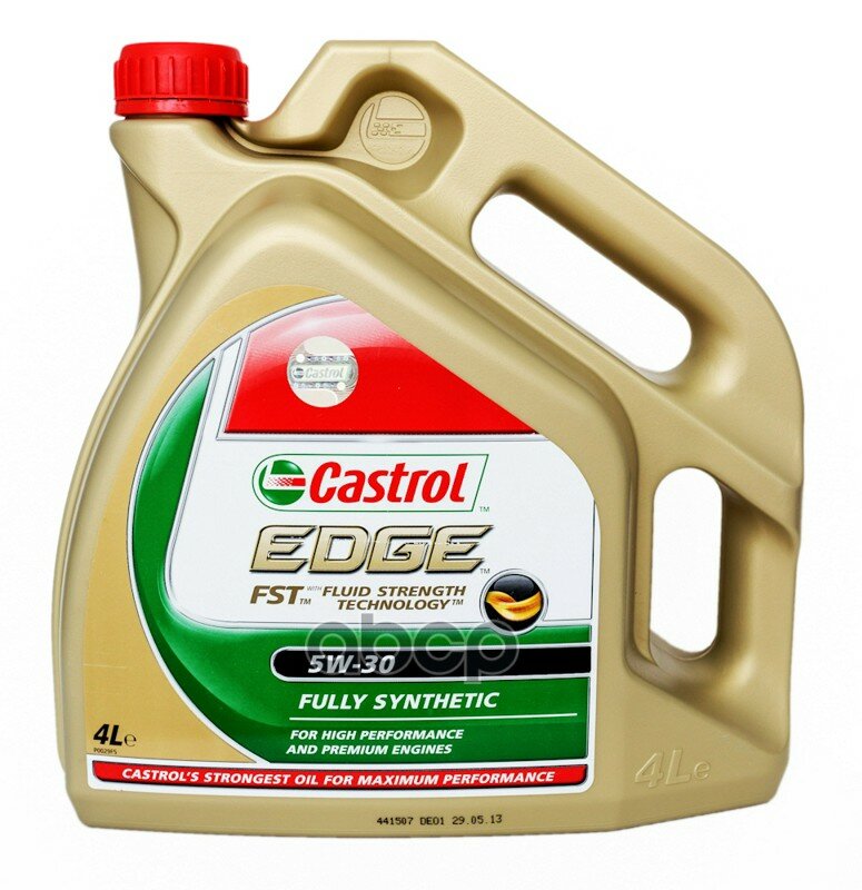 Castrol Масло моторное CASTROL EDGE 5W30 LL TITANIUM FST 4л На складе