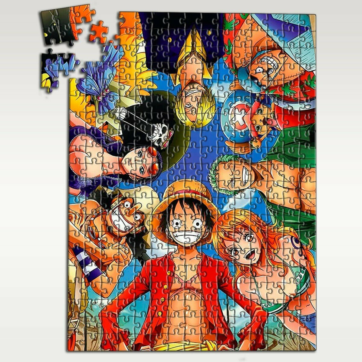 Пазл картонный А3: модель аниме Ван-Пис - 5758 П