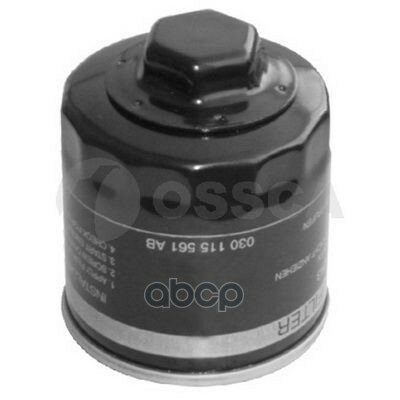 Фильтр масляный AUDI, VW, SEAT, SKODA 1.0-1.6 91~ OSSCA арт. 00957