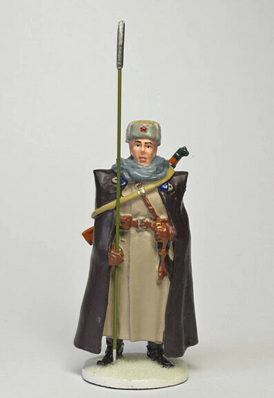 Оловянный солдатик, Рядовой Донских Казачьих частей в зимней форме, 1943-1945 гг.