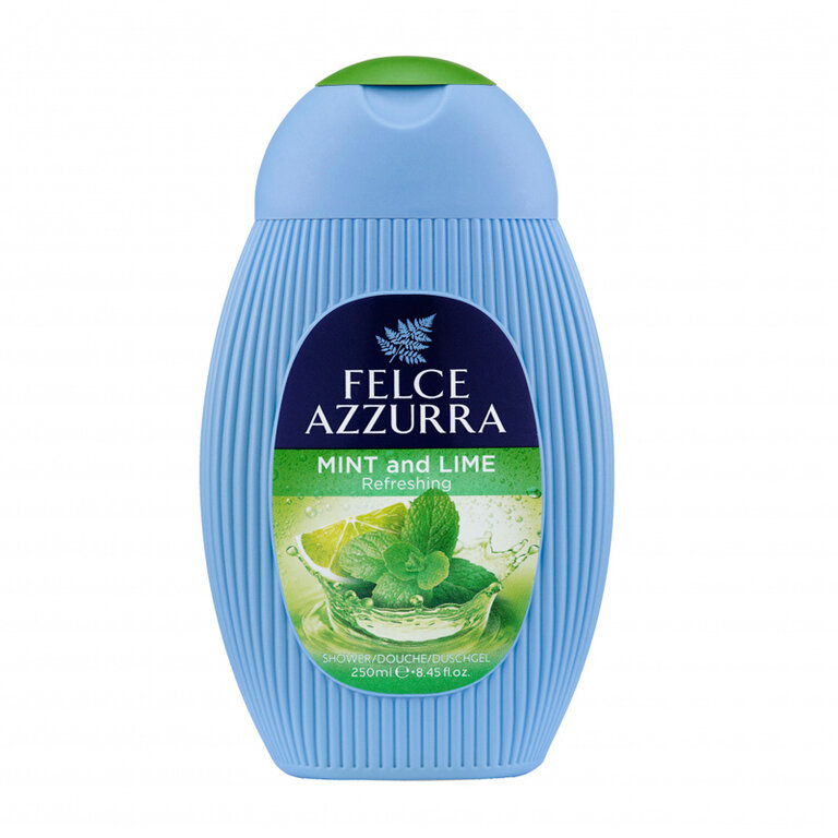 FELCE AZZURRA Mint & Lime Shower Gel Гель Италия 250 мл