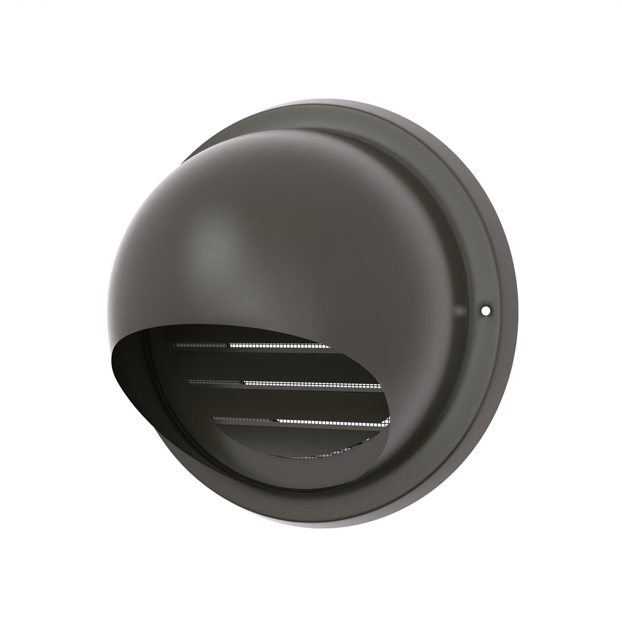 Выход стенной металлический D100 мм RAL6014 желто-оливковый матовый