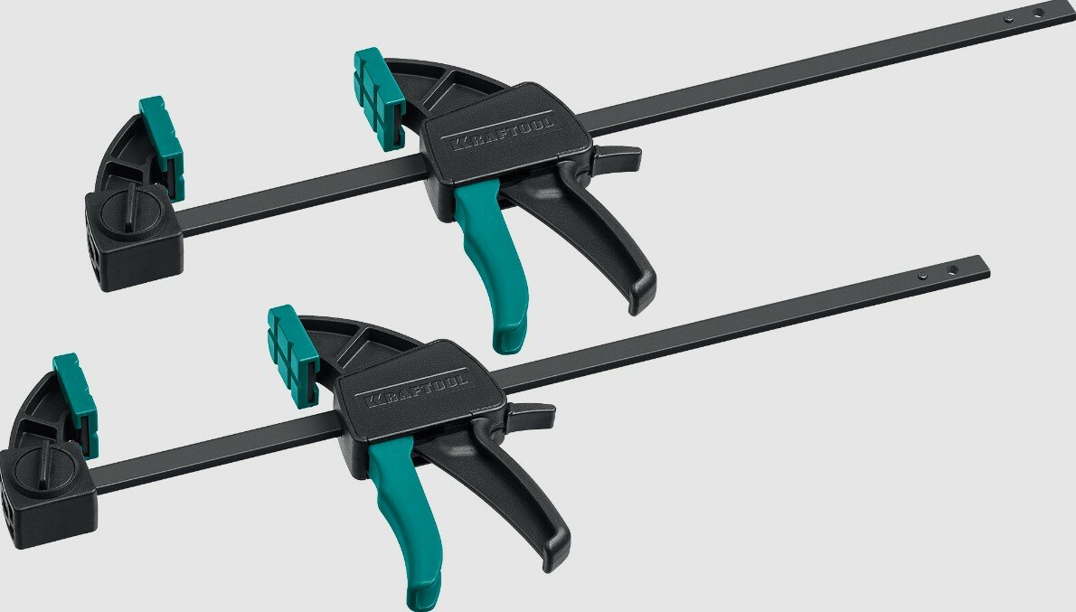 KRAFTOOL 2Х 300/450 мм, 2 шт, Набор пистолетных струбцин (32225-H2)