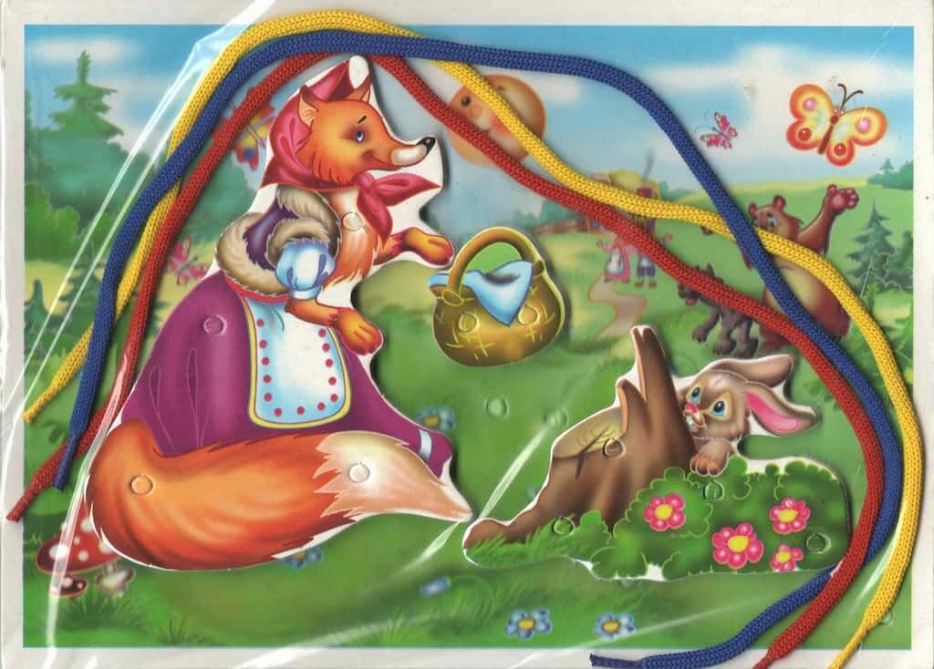 Игра-шнуровка "Колобок"