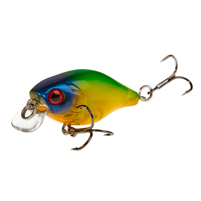 Воблер Lucky John CHUBBY 4F, цвет 019 - размер 40 мм.