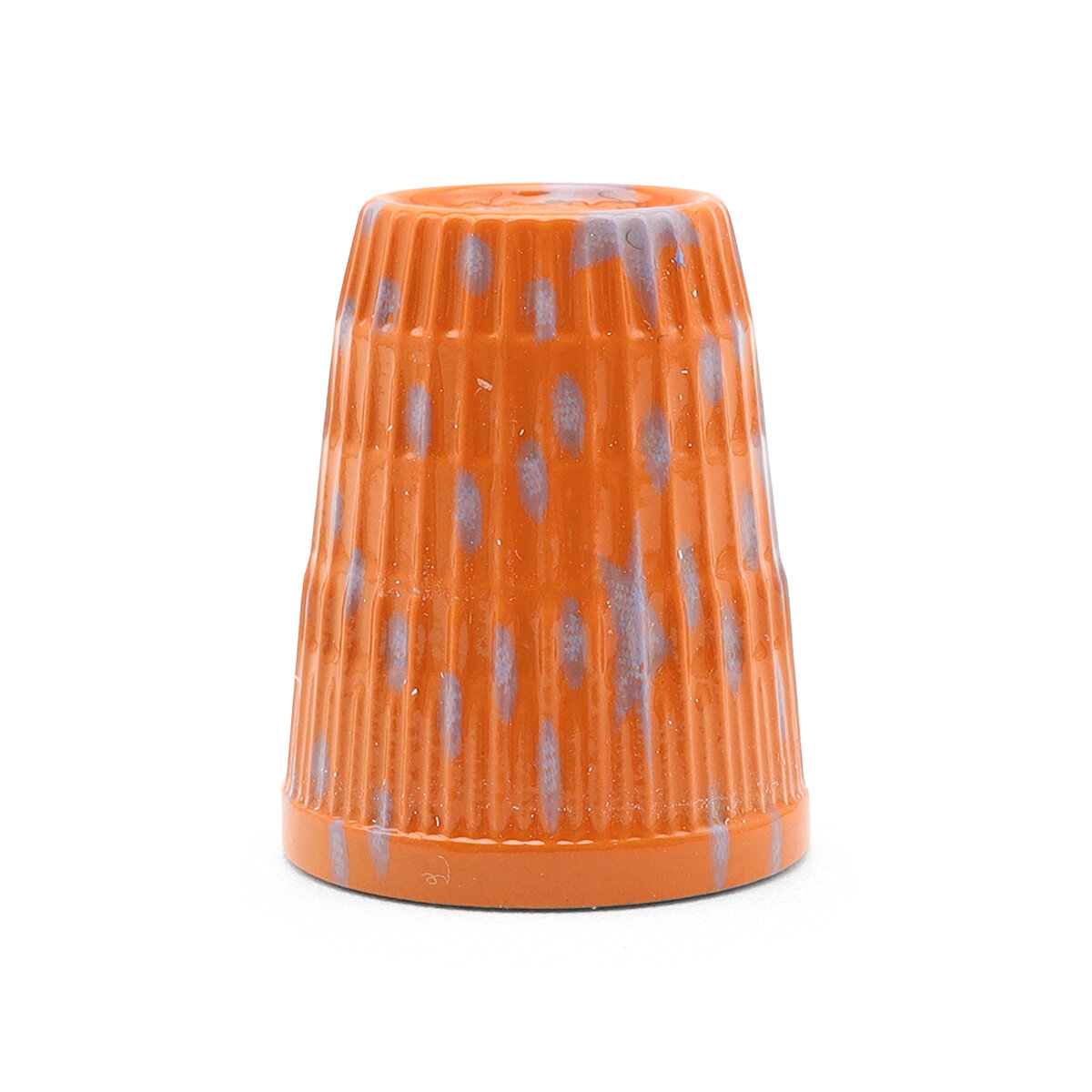 Наперсток для шитья металлический Love Prym, размер S, оранжевый