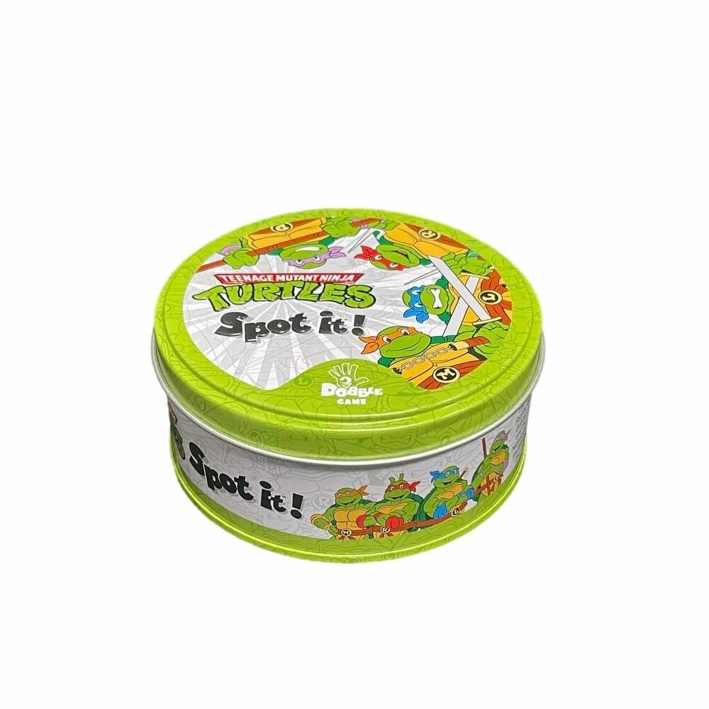 Настольная игра Dobble/Spot it! "Ninja Turtles" (" Черепашки Ниндзя") (правила на англ. языке)