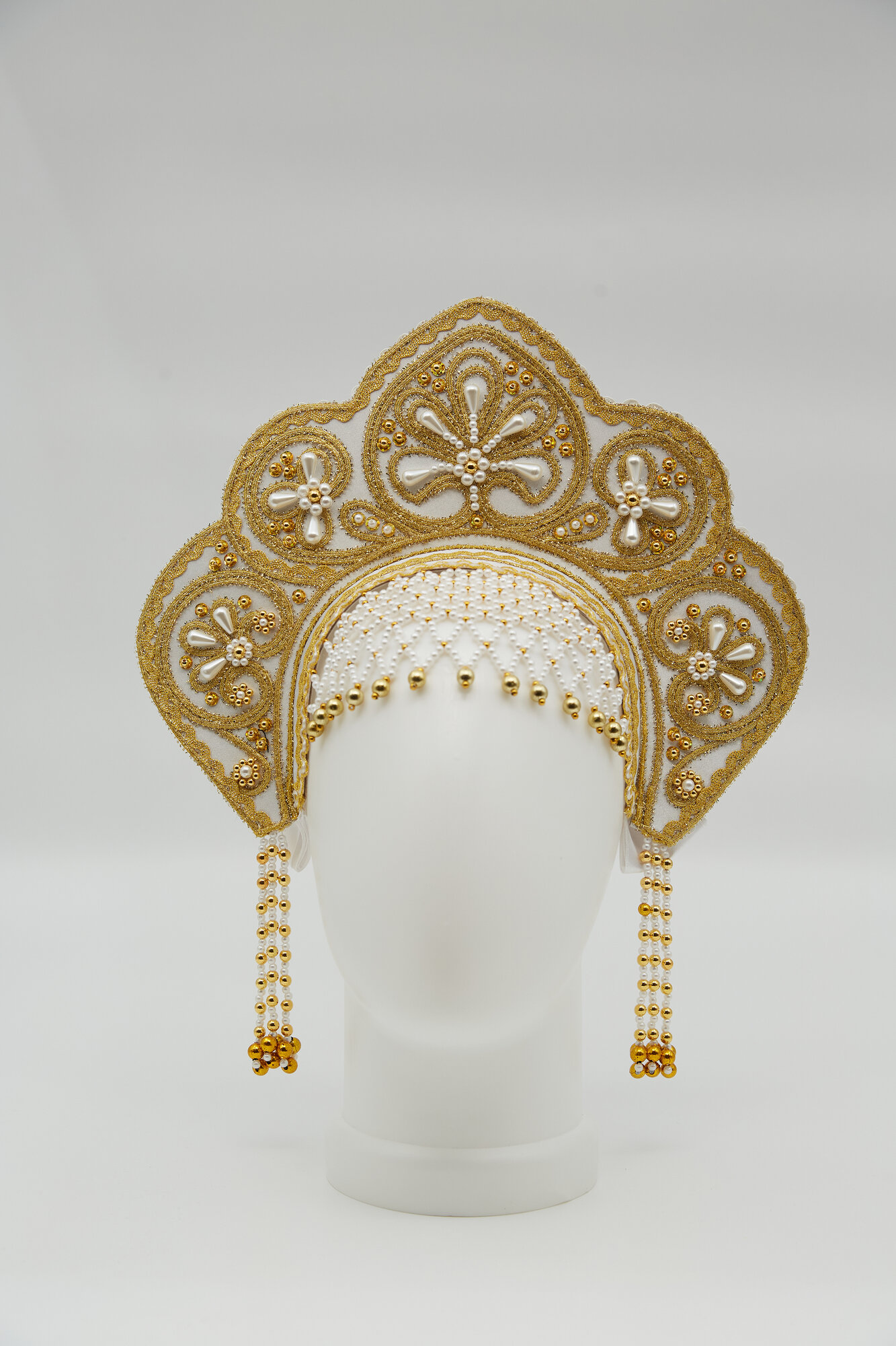 Кокошник Забава Углич "Жар Птица" КЖ-16-БЗ