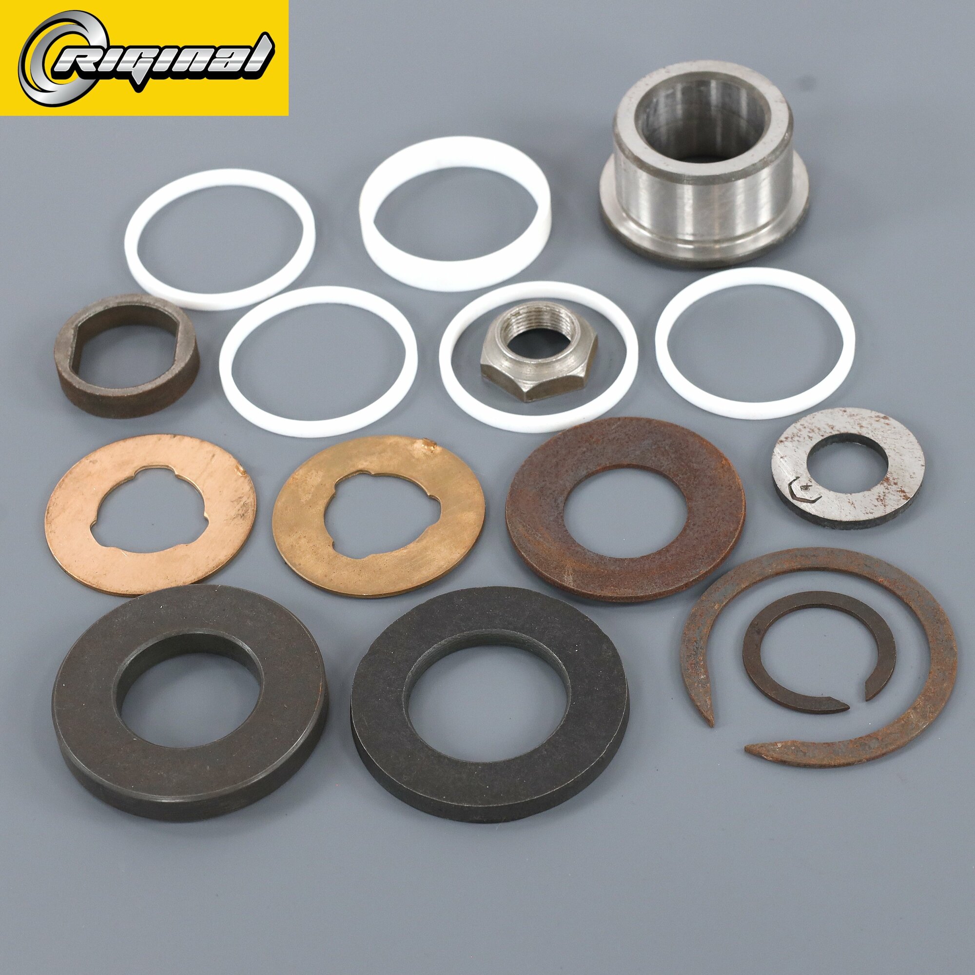 РК КПП (шайбы, кольца, втулка, гайка фланца) для а/м Г-3309, 33104 Riginal