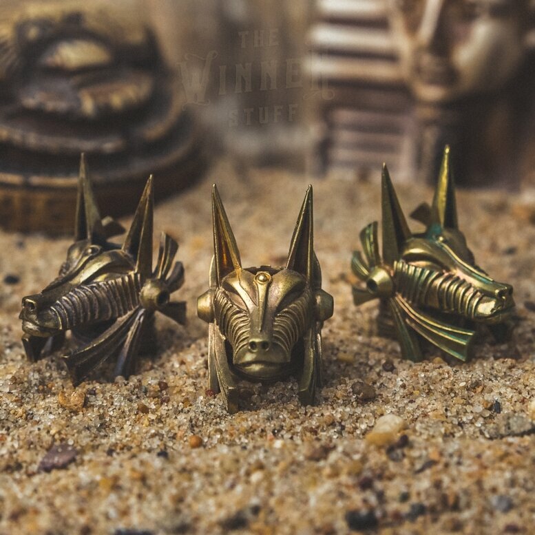 Анубис - Египетский Бог - Боги Египта - Египетская Мифология - Копты - Коптский Бог - Бусина на Темляк - Темлячная Бусина - Брелок - Фигурка