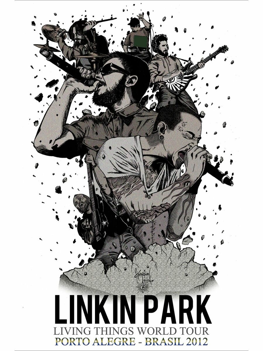 Постер "Linkin Park. Американская рок-группа"