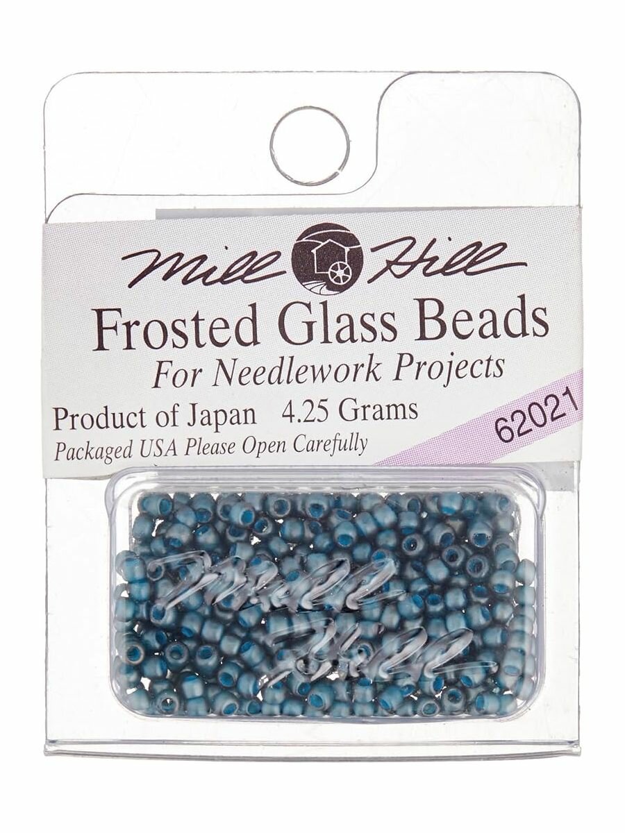Стеклянный бисер Mill Hill Frosted Glass Seed Beads (цв. 62021, 4.25 гр.)