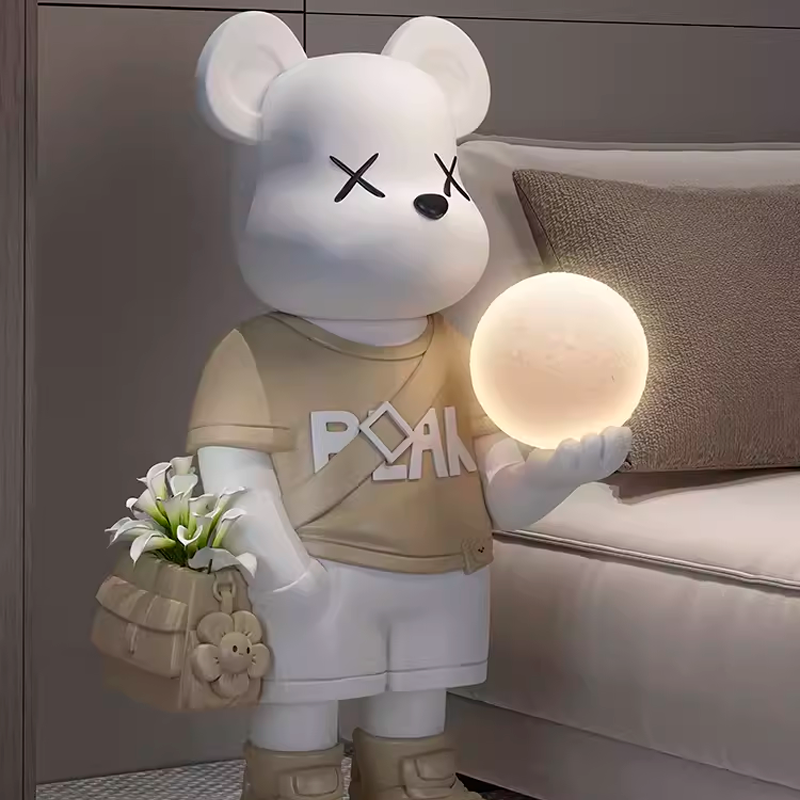 Интерьерный светильник Backpack Bear (высота 72 см)