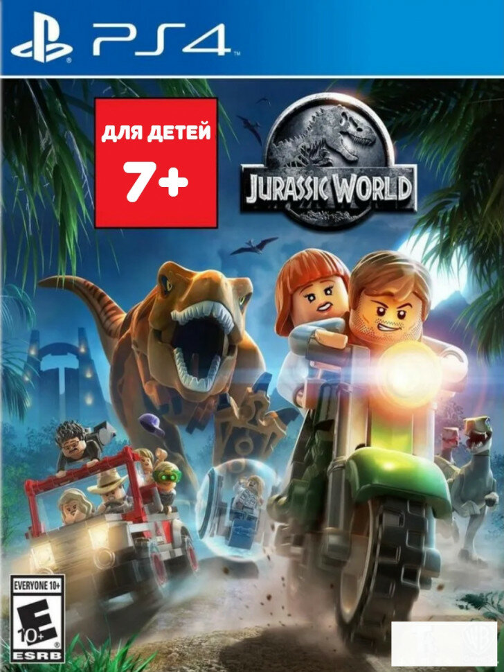 Игра LEGO Jurassic World для PS4 (Русские субтитры)