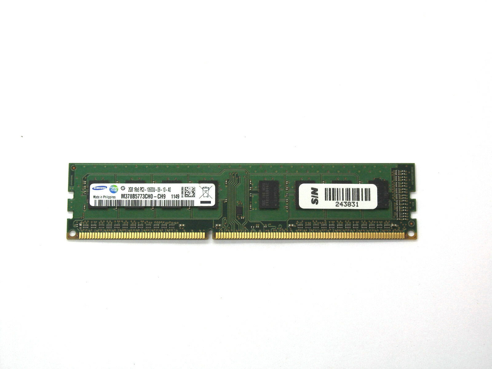 Оперативная память DIMM DDR3 2Gb 1333Mhz PC-10600 Samsung M378B5773CH0-CH9
