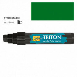 Зёленый лиственный художественный акриловый маркер "Solo Goya" Triton" 15,0 мм