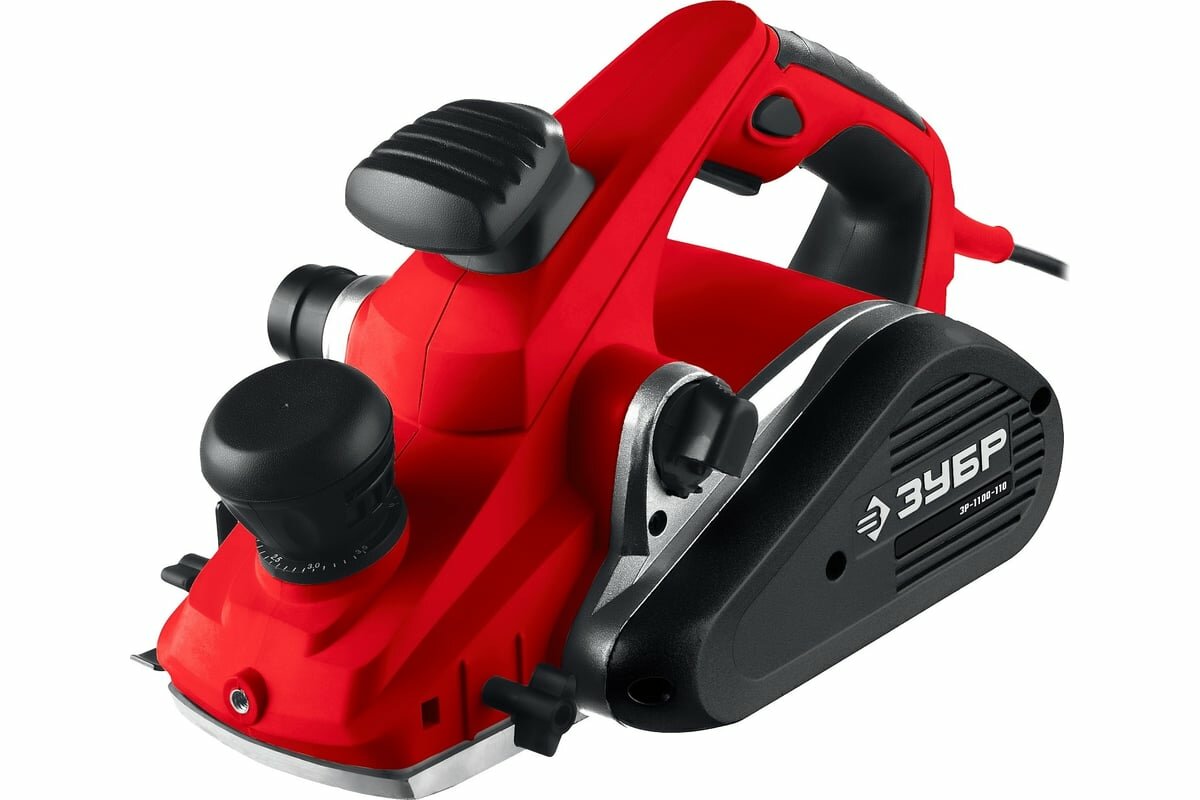 Электрорубанок ЗУБР 1100 Вт 110 мм ЗР-1100-110