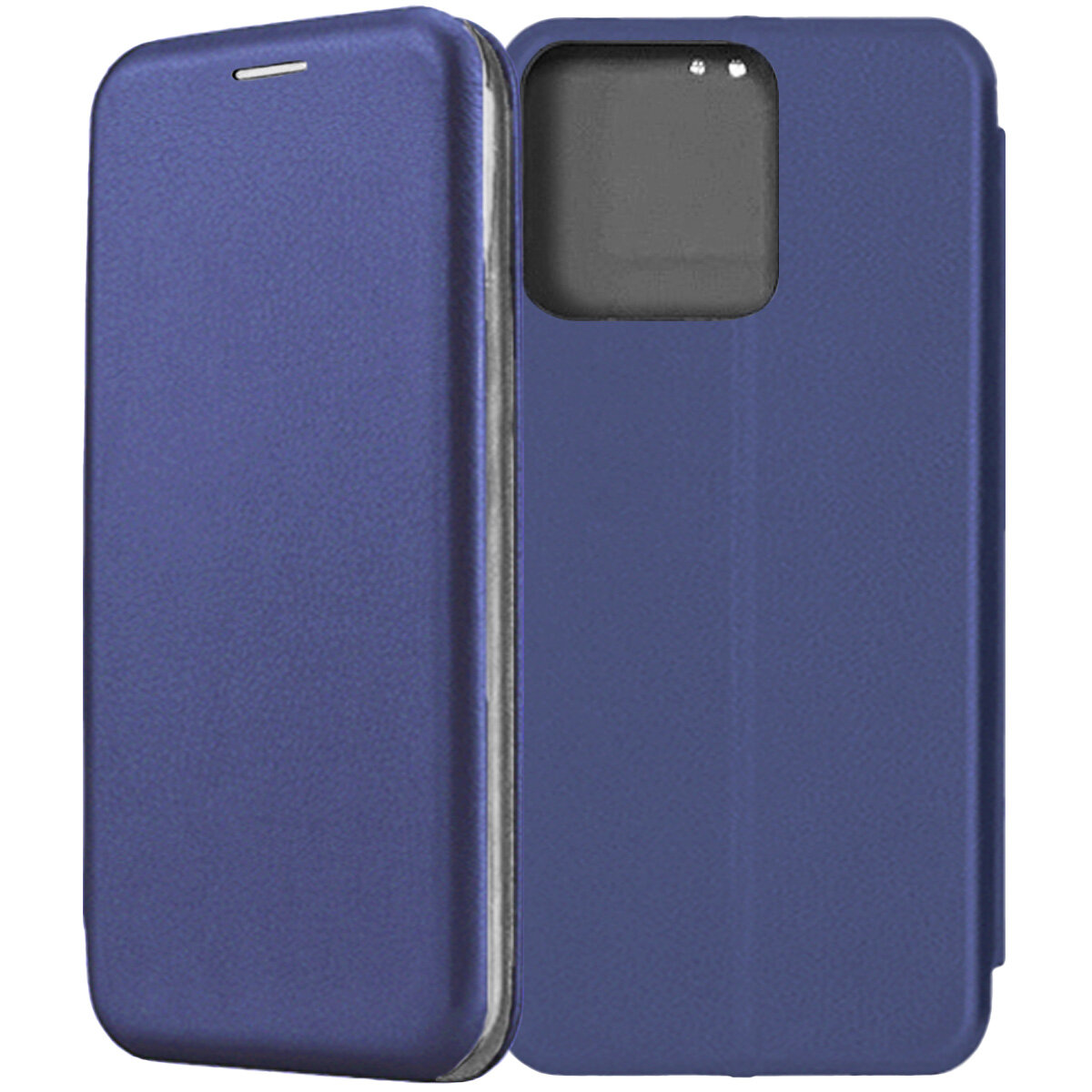 Чехол для Realme C53 синий / книжка, подставка, отделение для карт