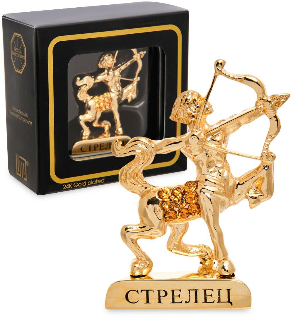 Фигурка Знак Зодиака - Стрелец A2100497 Crystal Temptations, Металл, кристалл