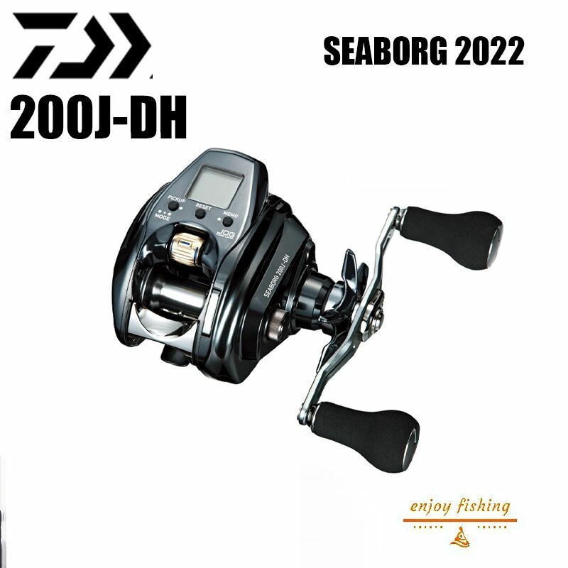 DAIWA 2022 SEABORG 200J-DH Электрический Рыболовная катушка Для правшей Рыболовные снасти